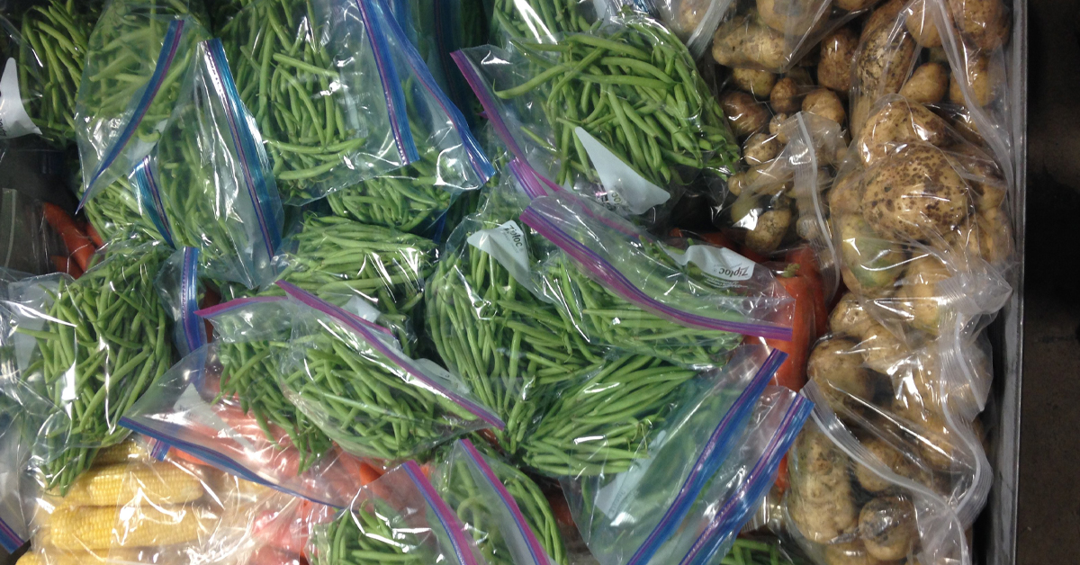 How gleaning food addresses greenhouse gas emissions and food insecurity